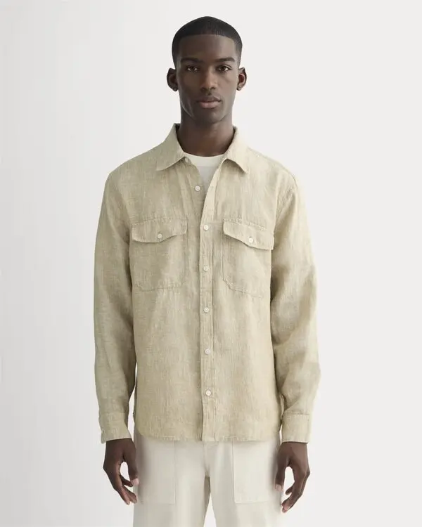 Everlane Linen Utility Shirt