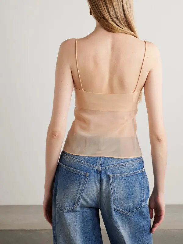 Ulla Johnson Demi Silk-chiffon Camisole