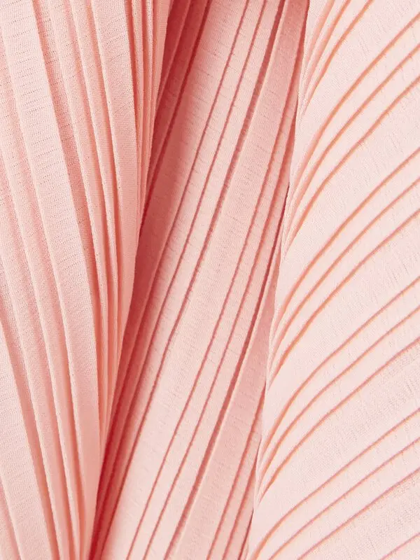 Solace London Maci One-shoulder Gown - Pink