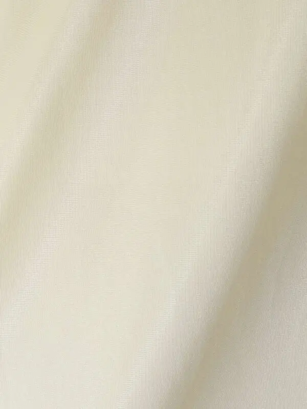 MAISON MARGIELA Layered Chiffon And Checked Cotton Skirt
