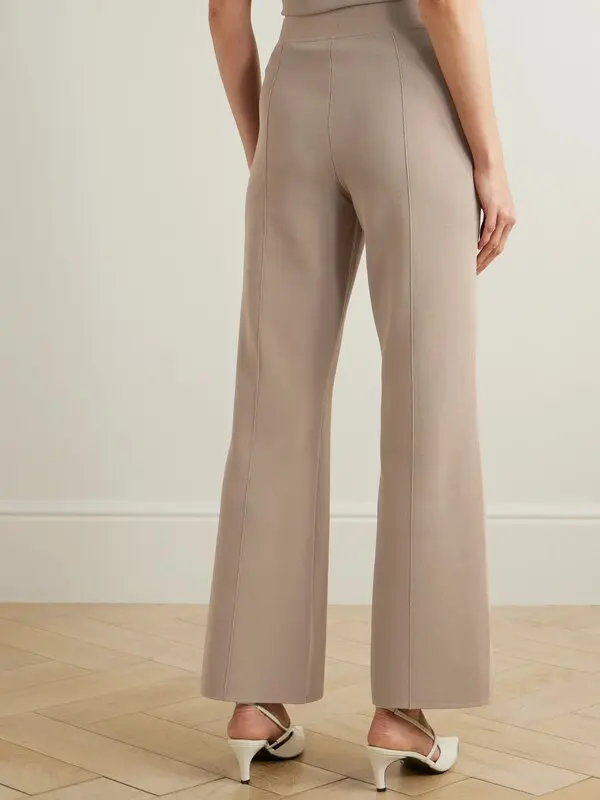 JOSEPH Milano Stretch-knit Flared Trousers