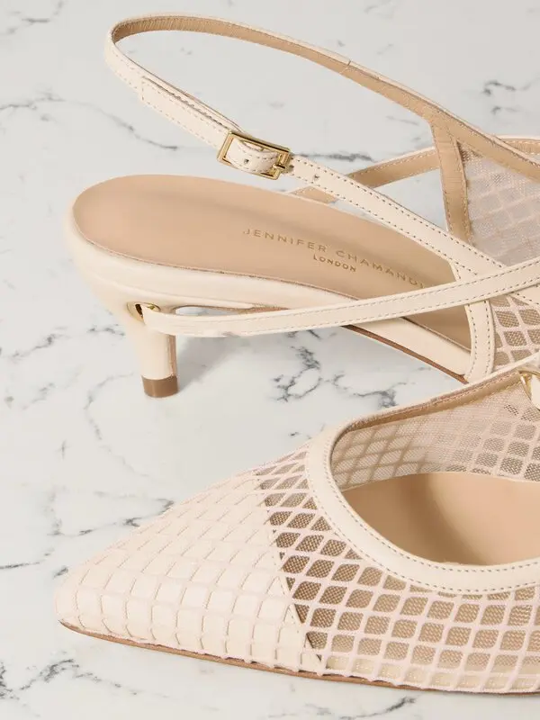 Jennifer Chamandi Edoardo Slingback Pumps