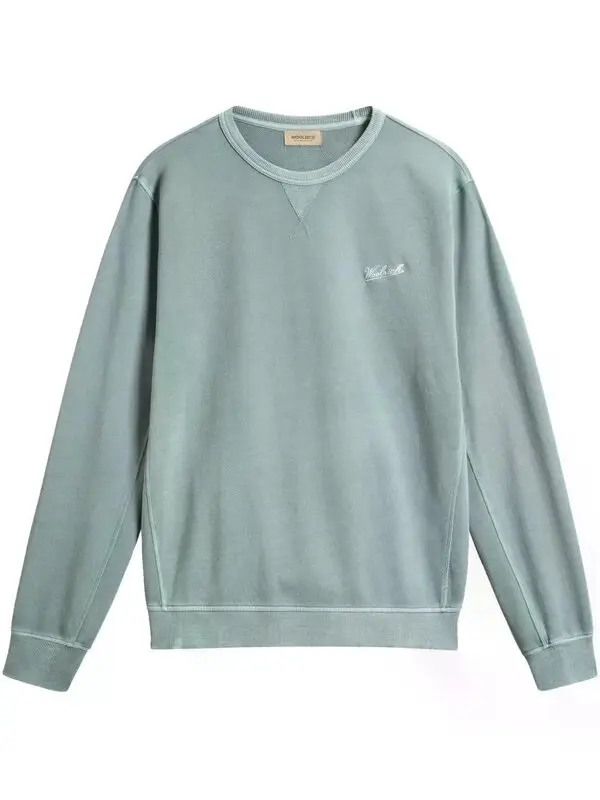 Woolrich Logo-embroidered Sweatshirt - Green