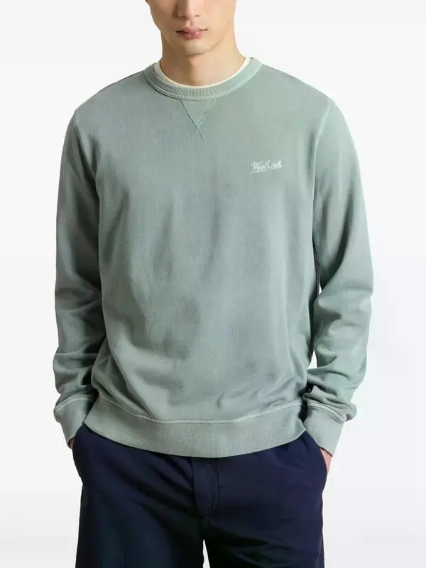 Woolrich Logo-embroidered Sweatshirt - Green