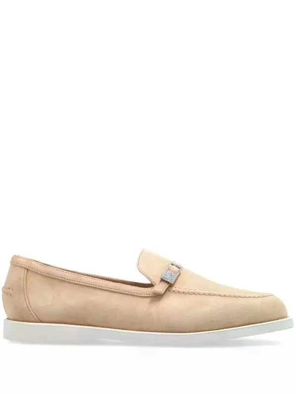 LE SILLA Suede Loafers