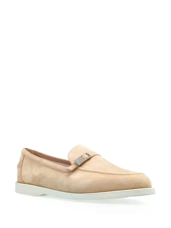 LE SILLA Suede Loafers