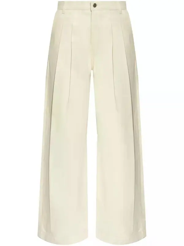 Theory Pleated Palazzo Trousers
