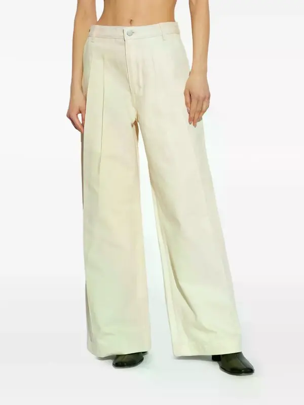Theory Pleated Palazzo Trousers