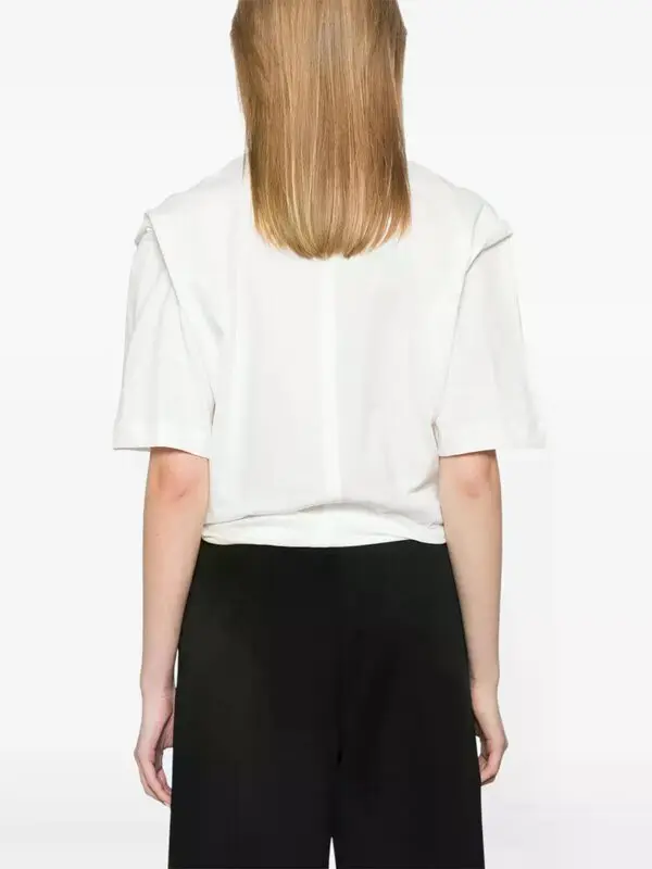 Pinko Tied T-shirt - White