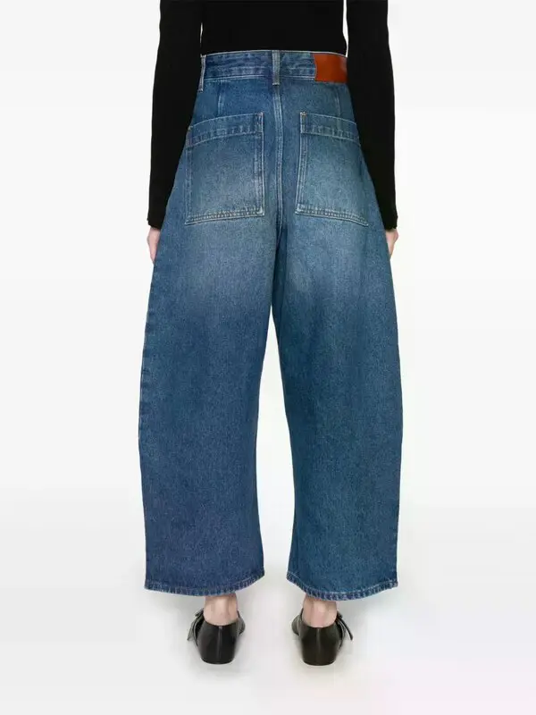 Studio Nicholson Chalco Cropped Jeans