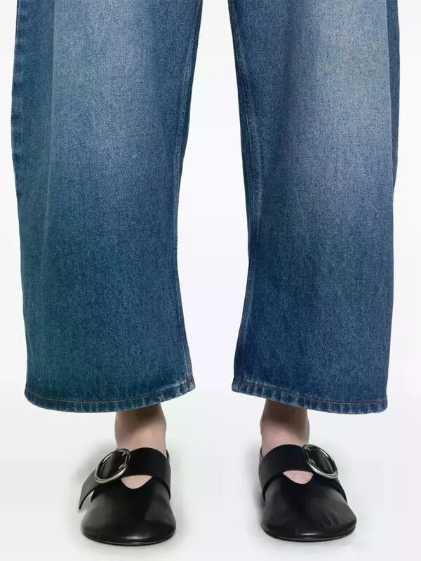 Studio Nicholson Chalco Cropped Jeans