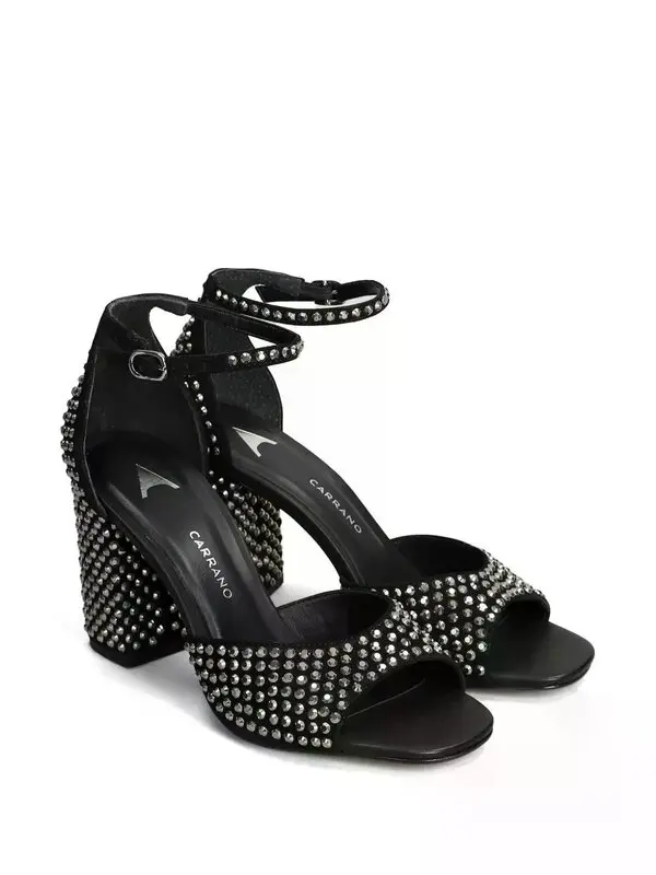 ANDREA CARRANO 90mm Crystal-embellished Sandals