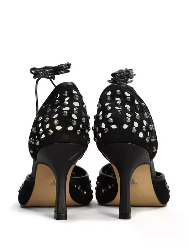 ANDREA CARRANO 85mm Crystal-embellished Pumps