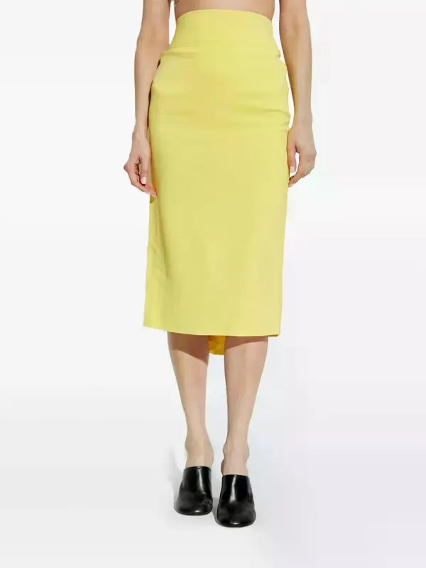 Jacquemus Draped Straight Skirt