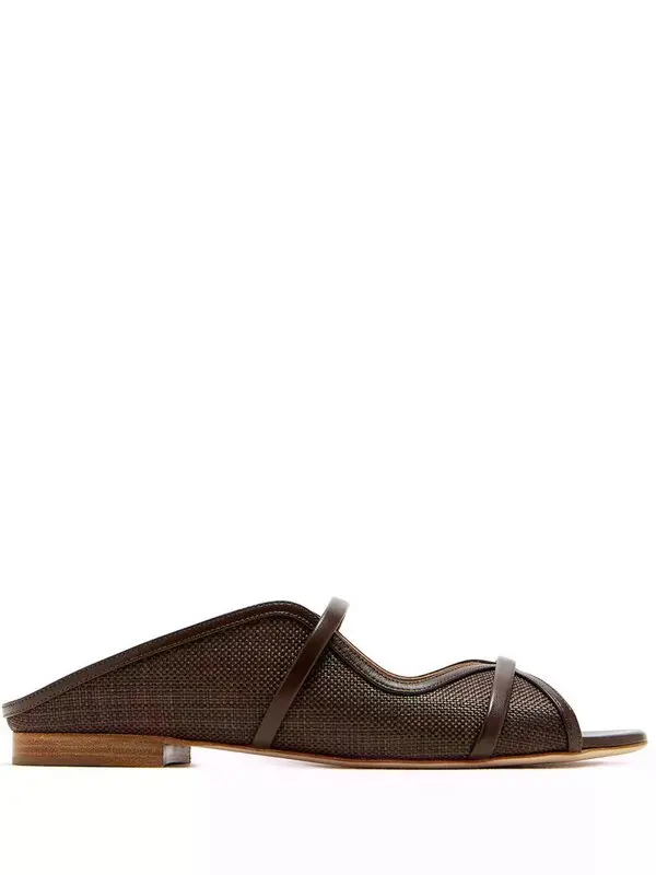 Malone Souliers Maureen Leather Flats Brown Editorialist