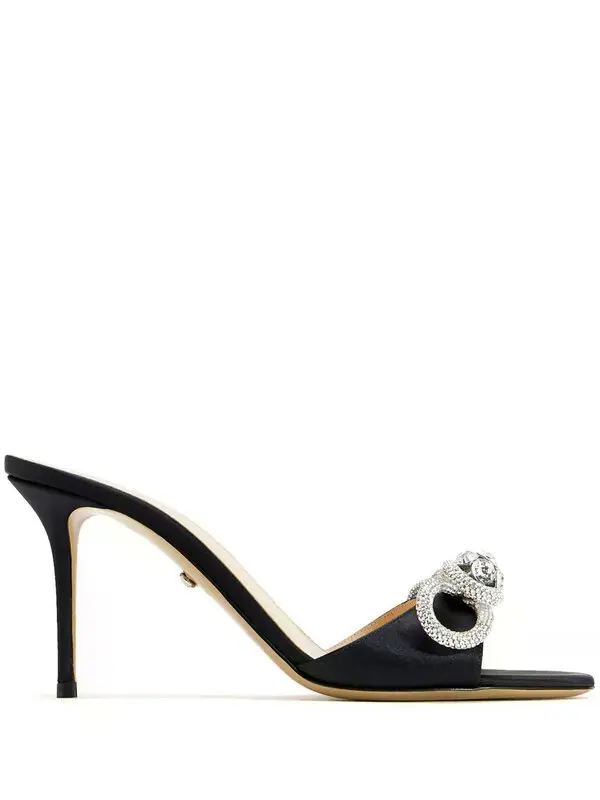 Mach & Mach 85mm Double Bow Sandals