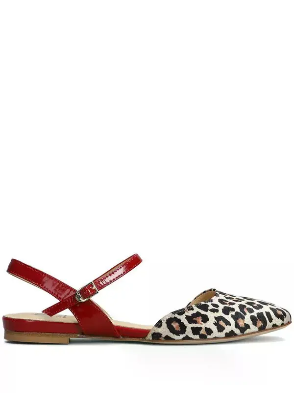 L ARIANNA Leopard-print Ballerinas - Neutrals