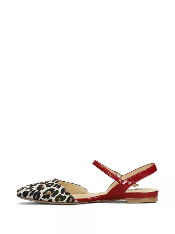 L ARIANNA Leopard-print Ballerinas