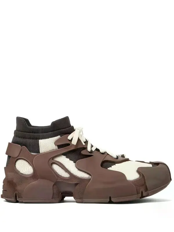Camper Tossu Panelled Sneakers - Brown