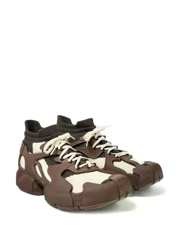 Camper Tossu Panelled Sneakers - Brown