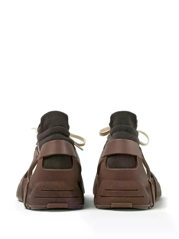Camper Tossu Panelled Sneakers - Brown