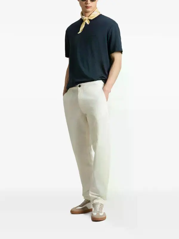Woolrich Linen T-shirt - Blue