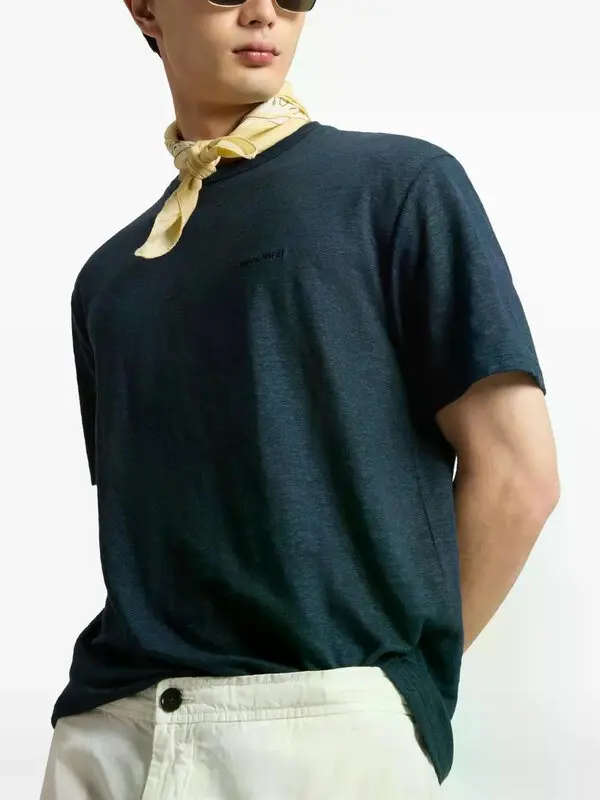 Woolrich Linen T-shirt - Blue