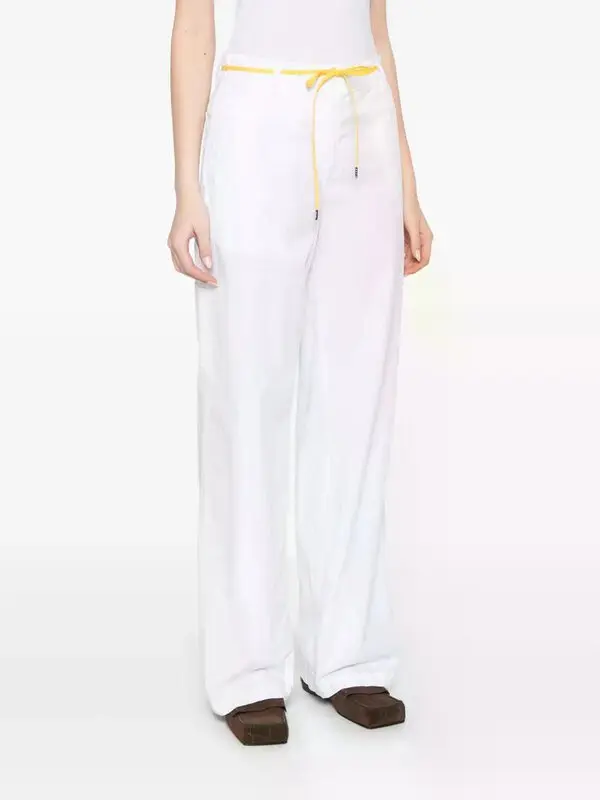Aspesi Cotton Trousers - White