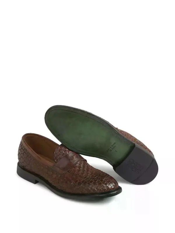 GREEN GEORGE Interwoven Loafers