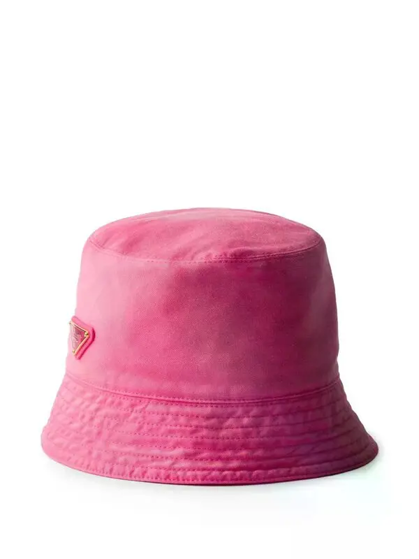 Prada Cotton Bucket Hat - Pink