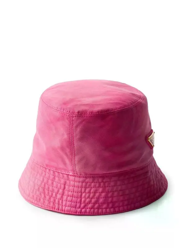 Prada Cotton Bucket Hat - Pink