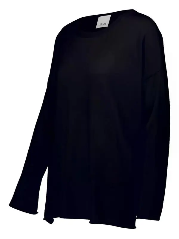 ALLUDE Round-neck Jumper