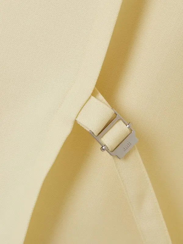 AMI Paris Oversized Wool Shirt - Yellow