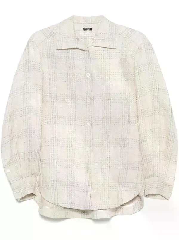 Kiton Checked Overshirt