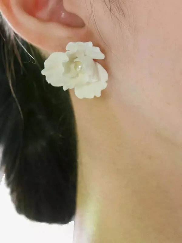 JENNIFER BEHR Karissa Stud Earrings - Neutrals