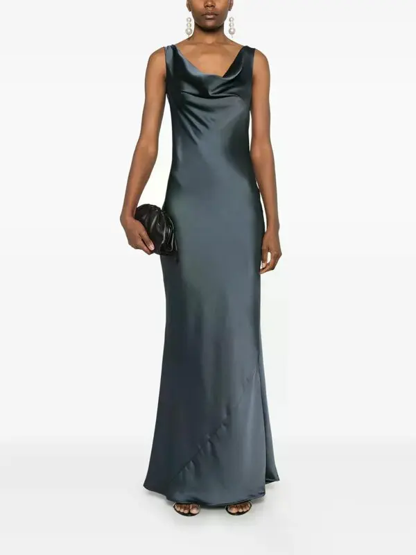 BLANCA VITA Avilea Maxi Dress - Blue