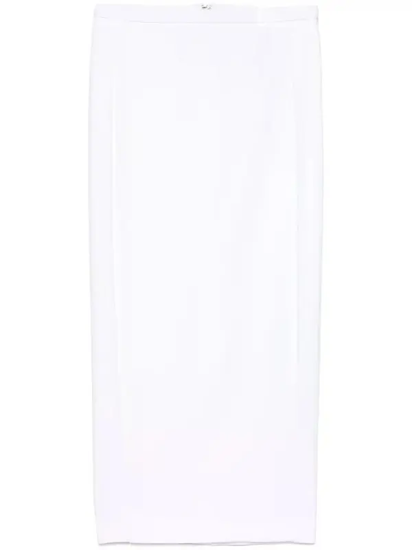 Max Mara Charme Midi Skirt - White