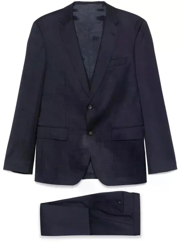 BOSS Patterned Three-piece Suit