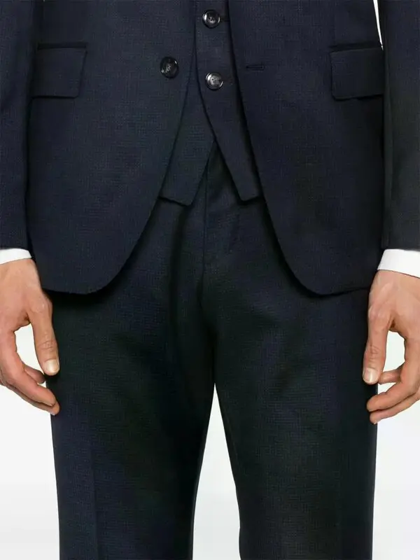 BOSS Patterned Three-piece Suit