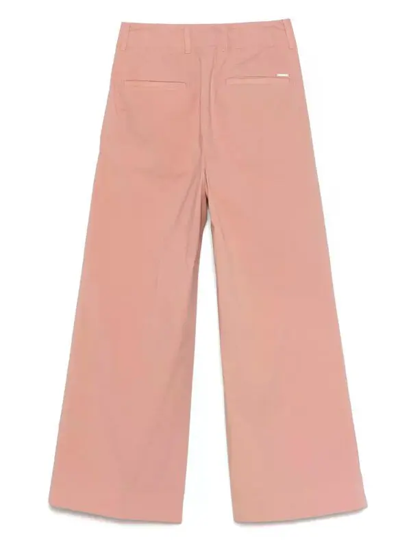 Incotex Poplin Trousers - Pink