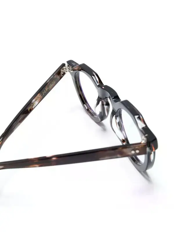 LESCA Pica Tortoiseshell-effect Glasses