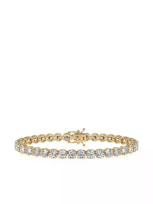 TILLA 14k Yellow Diamond Tennis Bracelet - Gold