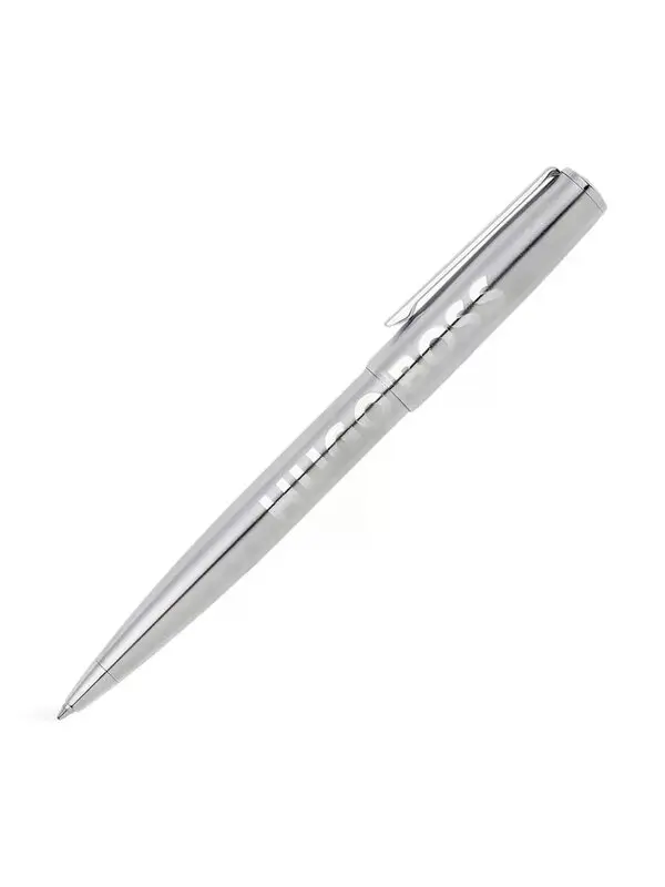 Hugo Logo-engraved Ballpoint Pen - Silver