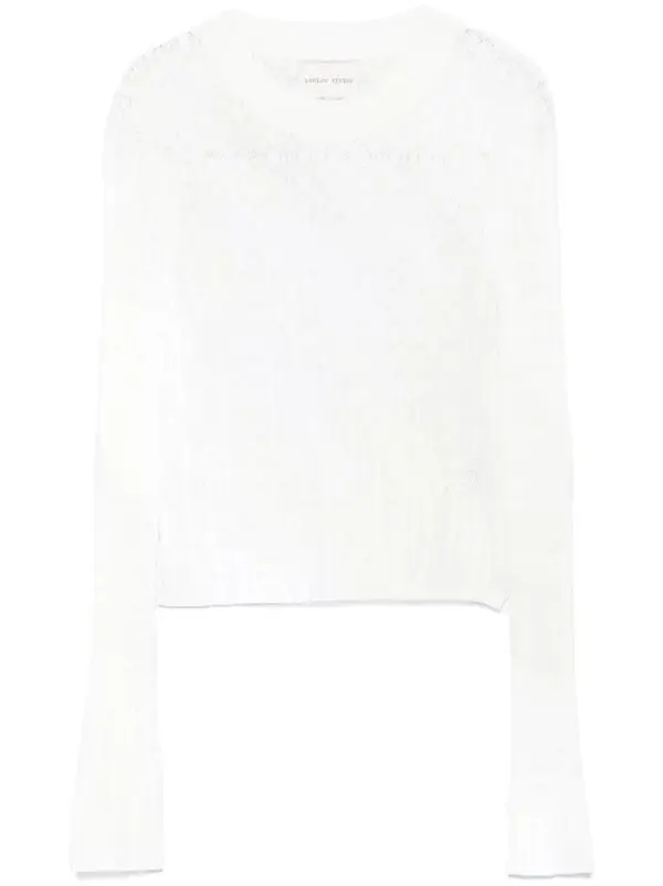 Loulou De Saison Tinos Sweater - White
