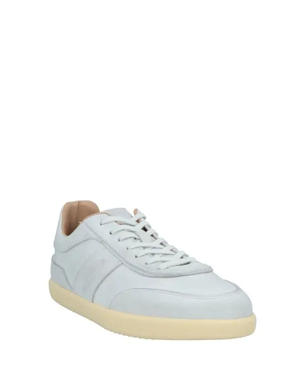 TOD'S Leather Low-top Sneakers - Grey