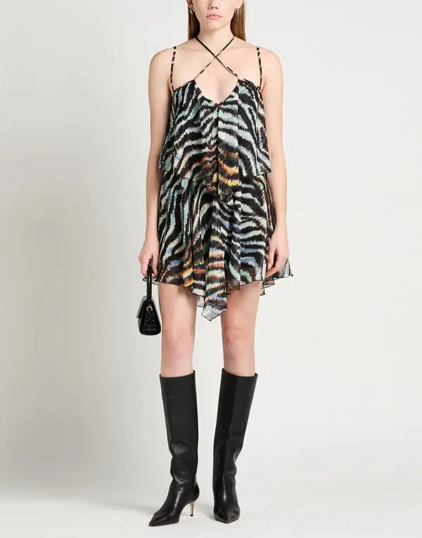 Just Cavalli Mini Tiger-print Dress