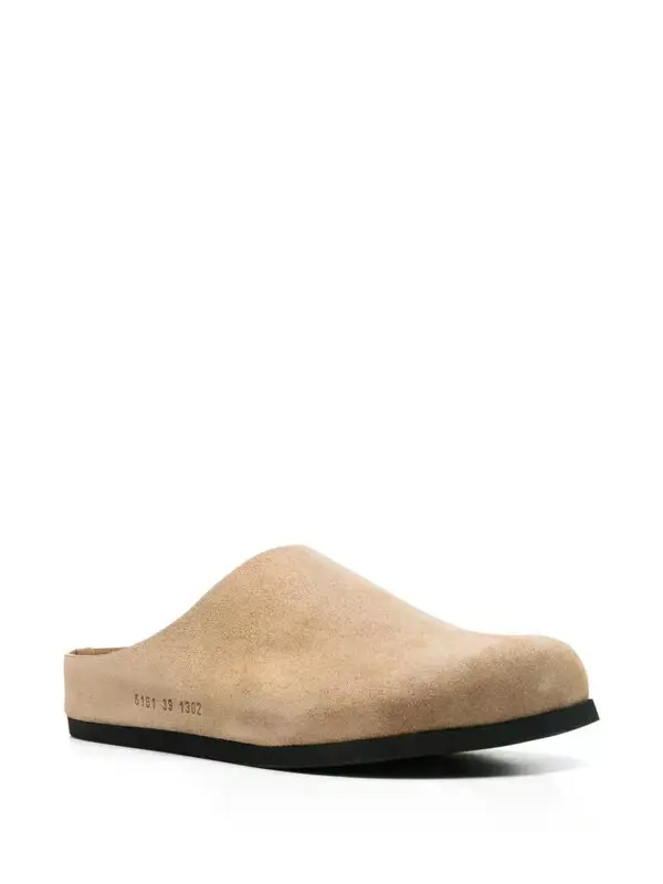 COMMON PROJECTS Suede Mules