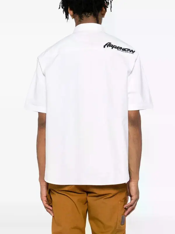 AAPE BY *A BATHING APE Aapenow Moonface-logo Shirt