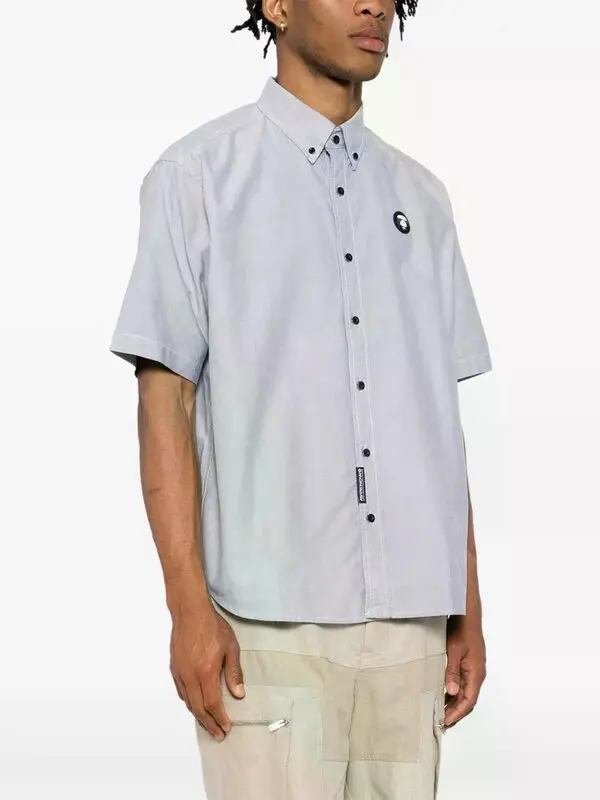 AAPE BY *A BATHING APE® Logo-patch Shirt