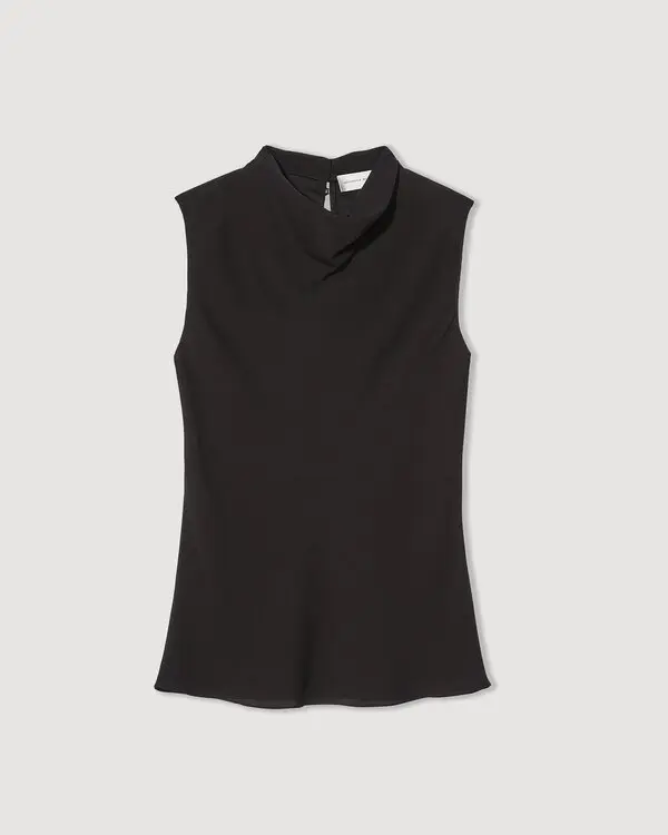 Veronica De Piante Sylvie Silk Crepe Georgette Top